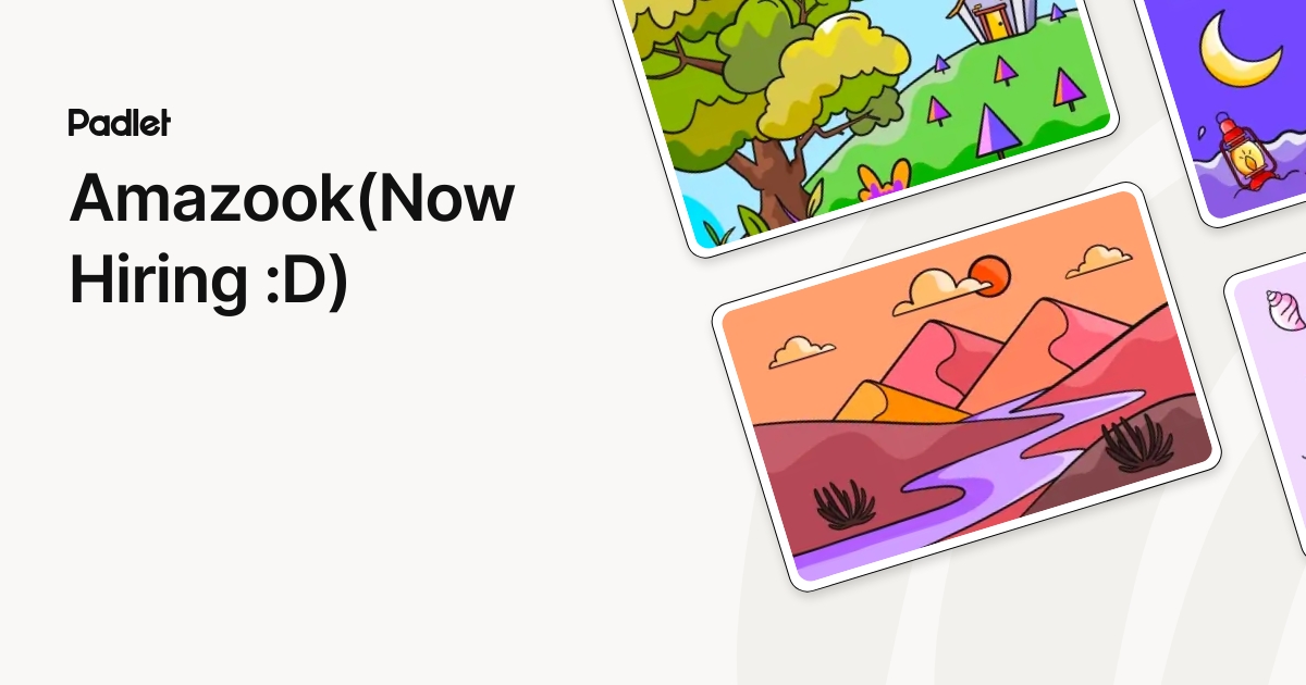 Amazook(Now Hiring :D)