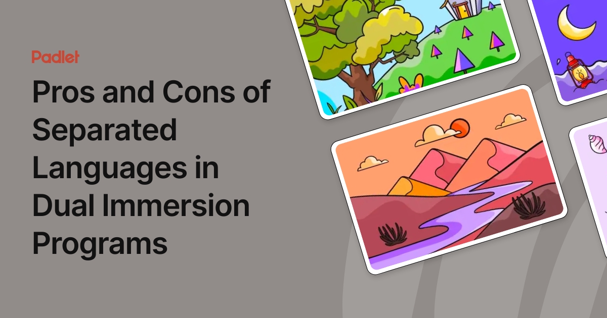 Pros and Cons of Separated Languages in Dual Immersion Programs