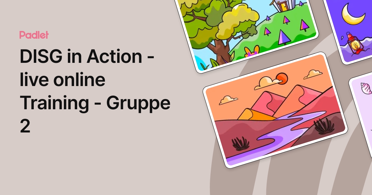 DISG in Action - live online Training - Gruppe 2