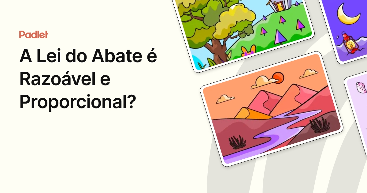 A Lei do Abate é Razoável e Proporcional?