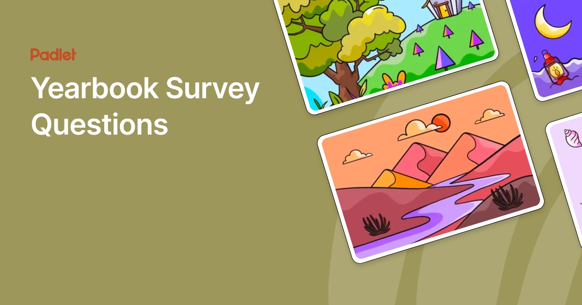 Yearbook Survey Questions