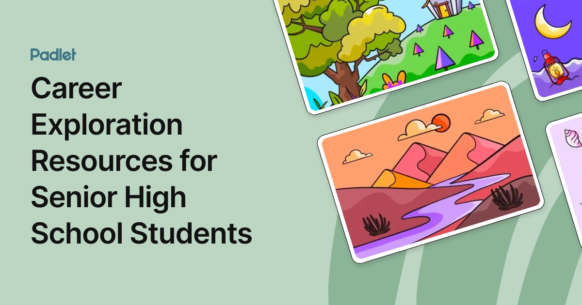 Career Exploration Resources for Senior High School Students