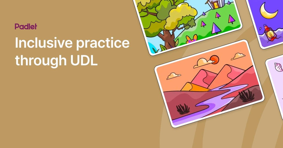 Inclusive practice through UDL