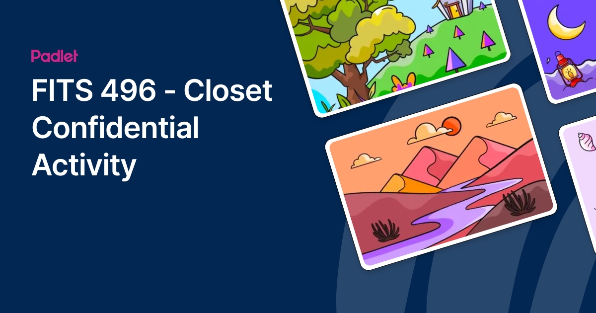FITS 496 - Closet Confidential Activity