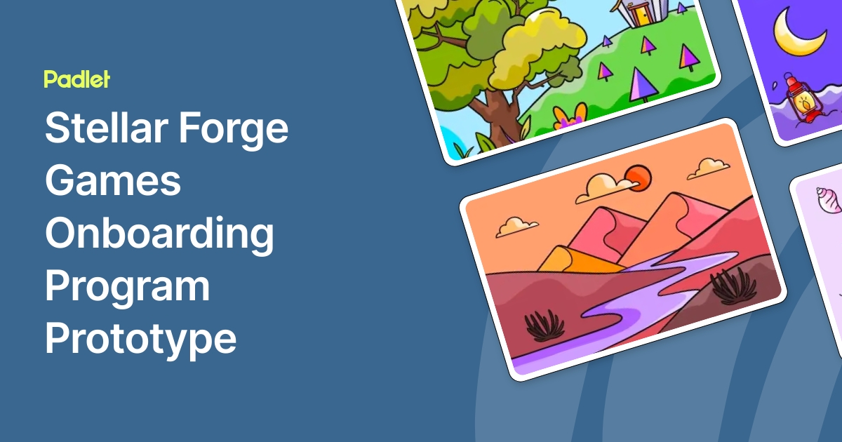 Stellar Forge Games Onboarding Program Prototype