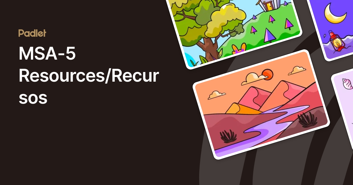 MSA-5 Resources/Recursos