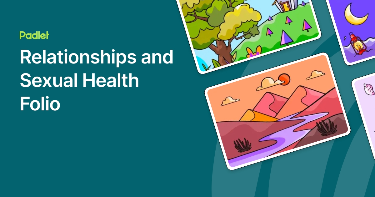 Relationships and Sexual Health Folio