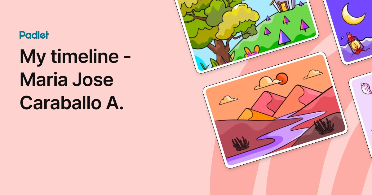 My timeline -Maria Jose Caraballo A.