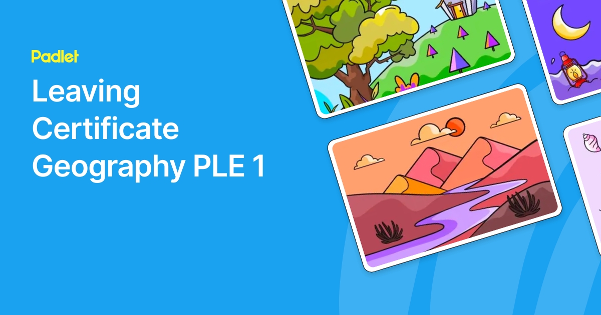 Leaving Certificate Geography PLE 1