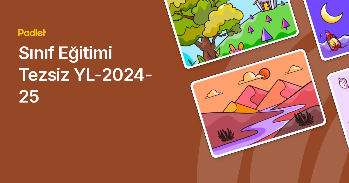 Sınıf Eğitimi Tezsiz YL-2024-25