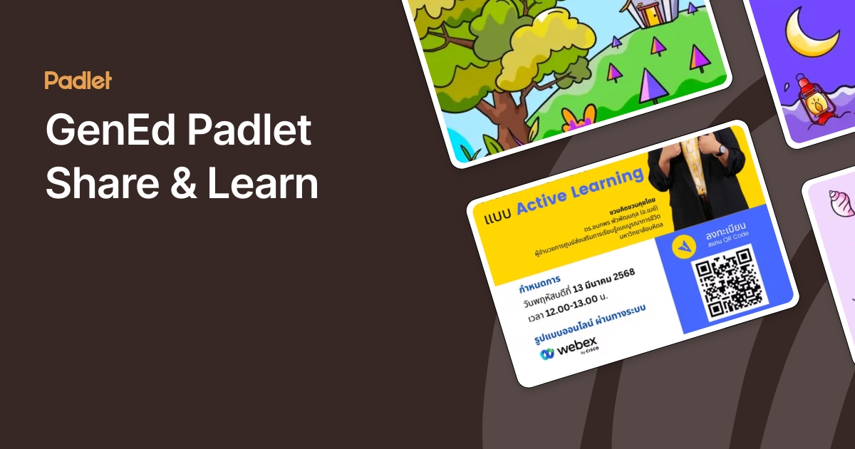 GenEd Padlet Share & Learn