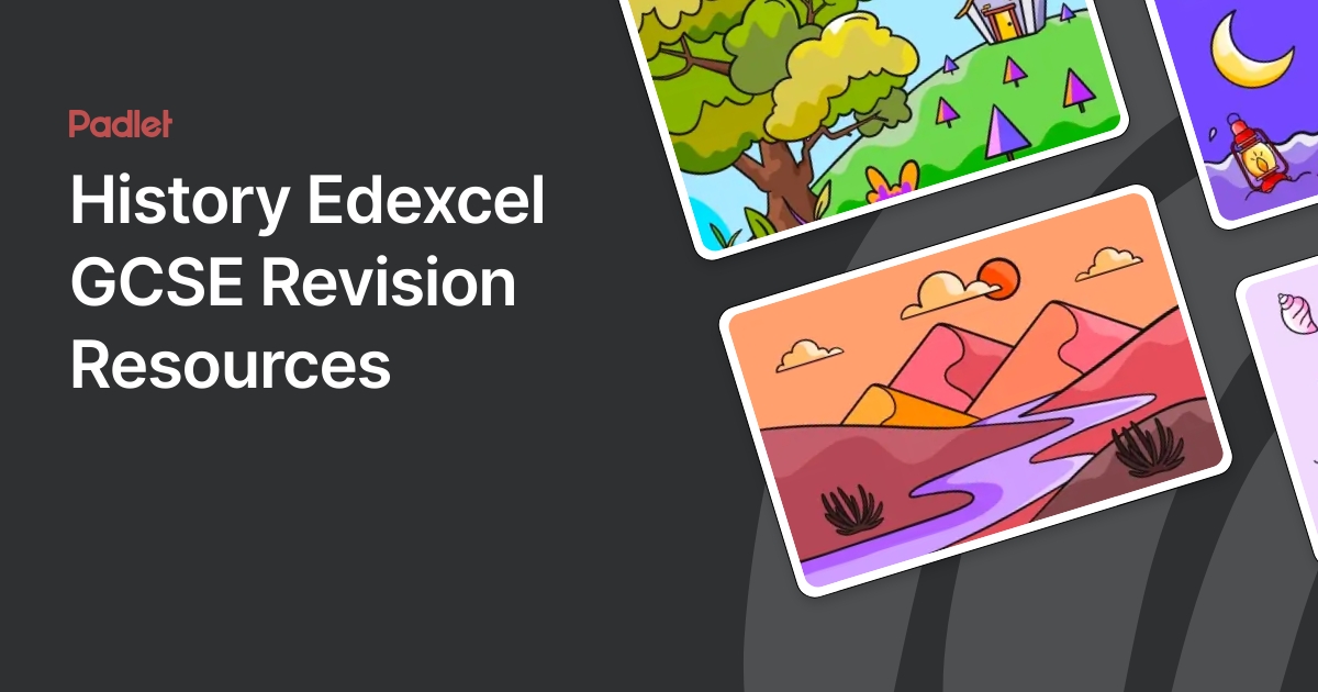 History Edexcel GCSE Revision Resources
