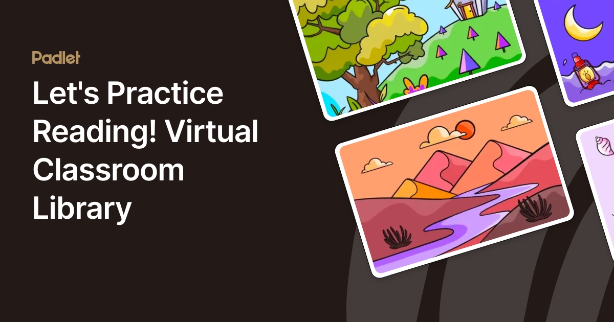 Let's Practice Reading! Virtual Classroom Library