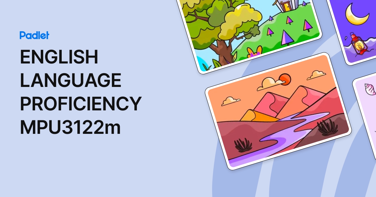 ENGLISH LANGUAGE PROFICIENCY MPU3122m