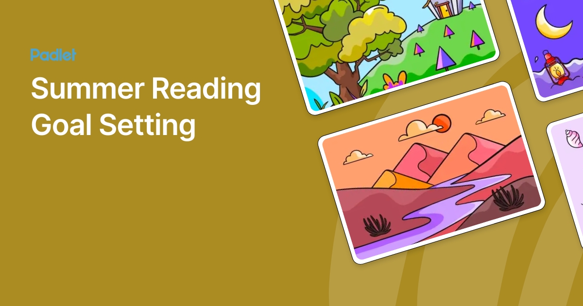Summer Reading Goal Setting