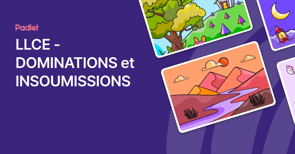 LLCE - DOMINATIONS et INSOUMISSIONS