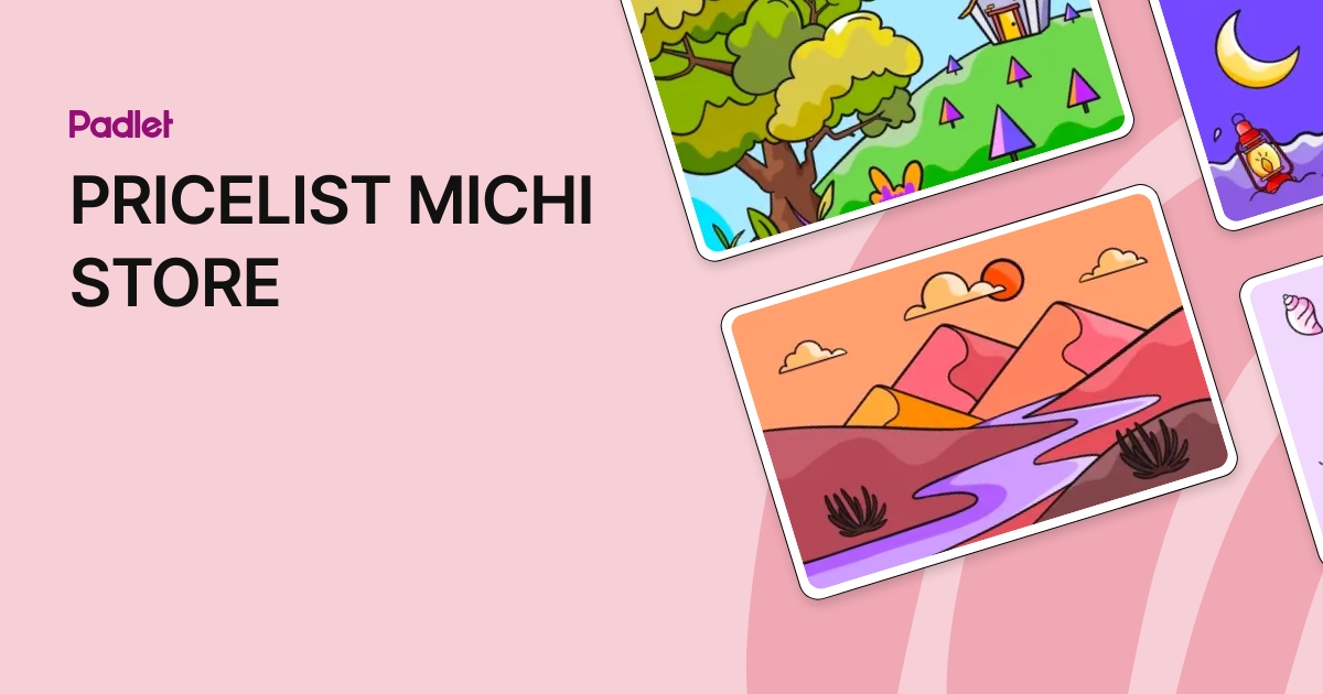 PRICELIST MICHI STORE