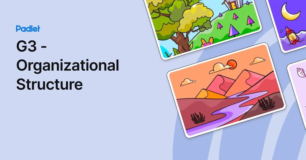 G3 - Organizational Structure