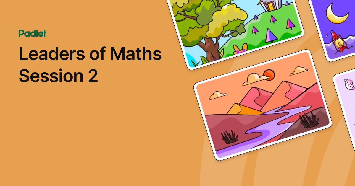 Leaders of Maths Session 2