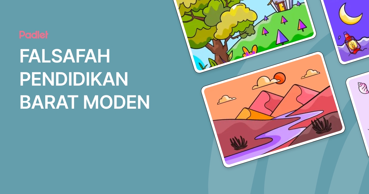 FALSAFAH PENDIDIKAN BARAT MODEN