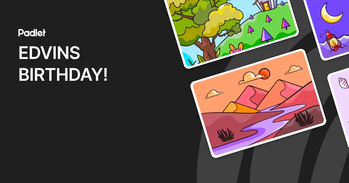 EDVINS BIRTHDAY!