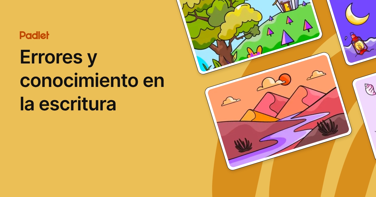 Errores y conocimiento en la escritura