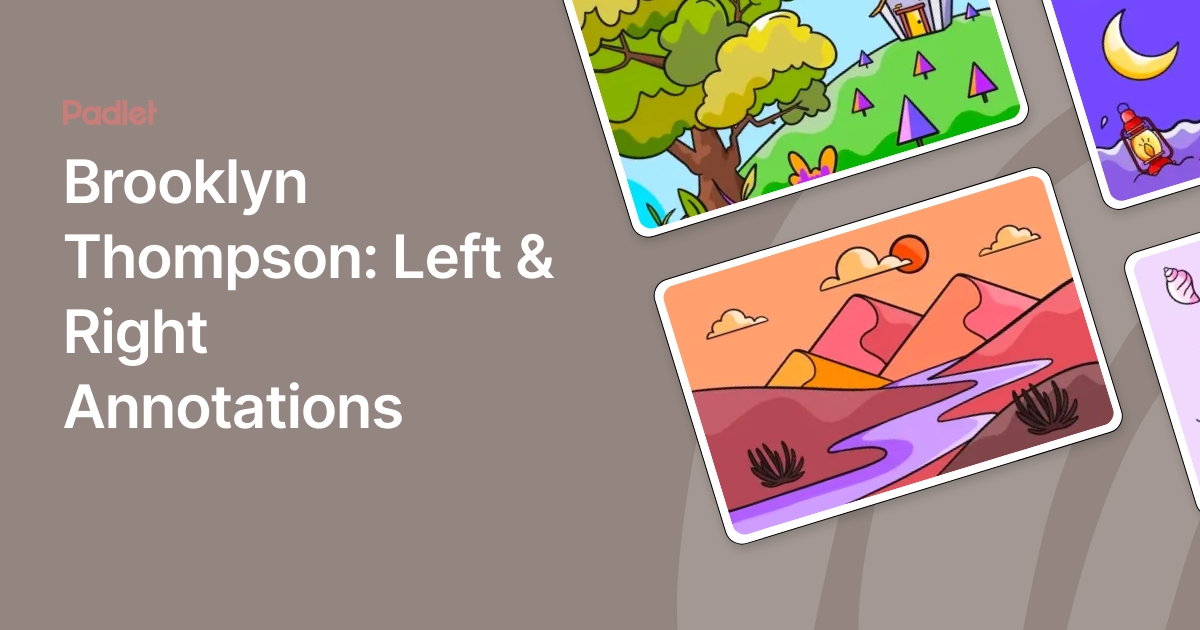 Brooklyn Thompson: Left & Right Annotations