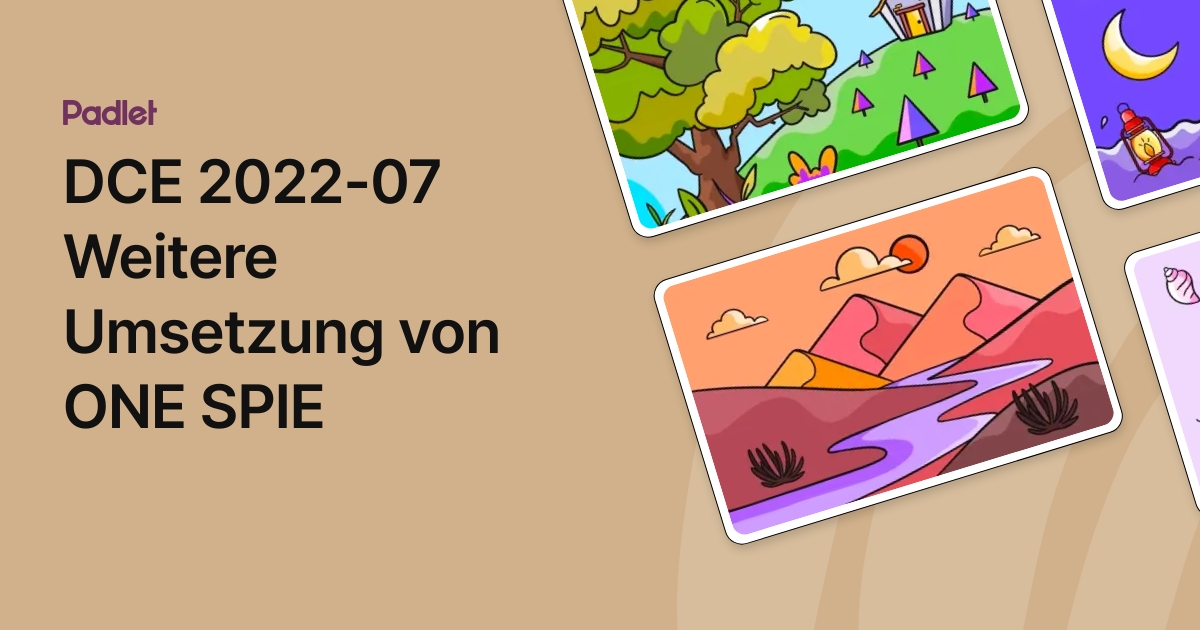 DCE 2022-07 Weitere Umsetzung von ONE SPIE