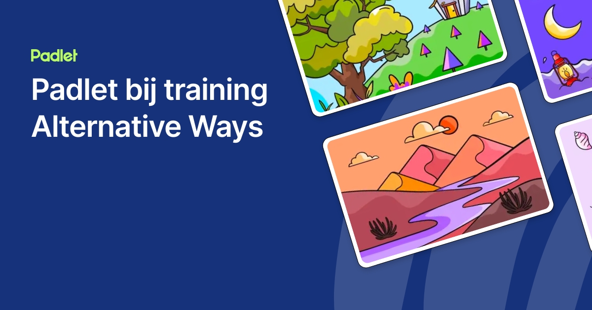 Padlet bij training Alternative Ways