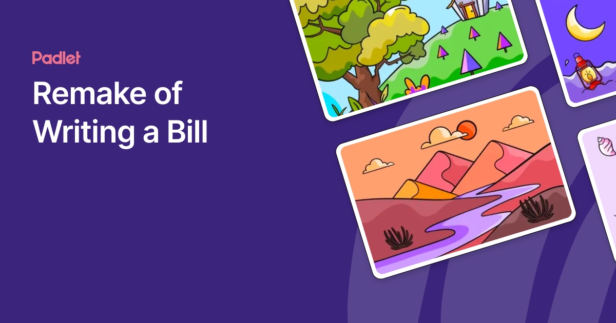 Remake of Writing a Bill