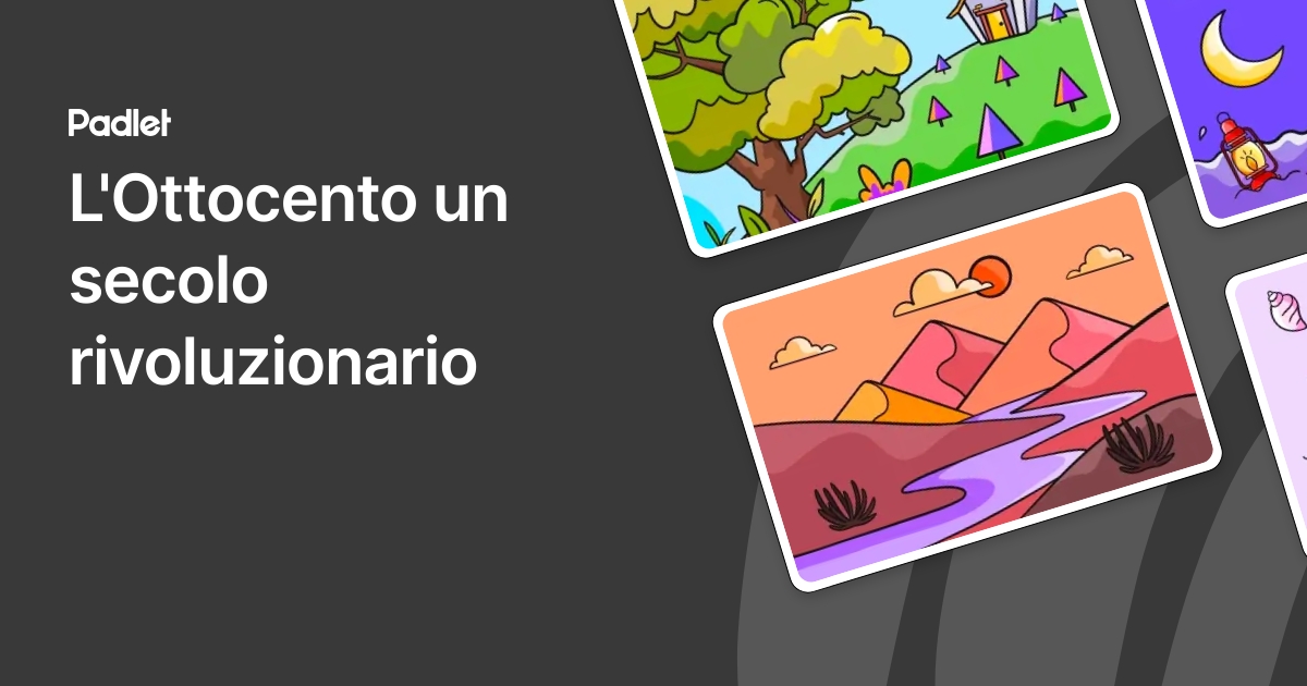 L'Ottocento un secolo rivoluzionario