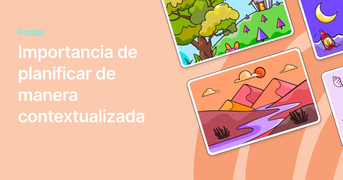 Importancia de planificar de manera contextualizada