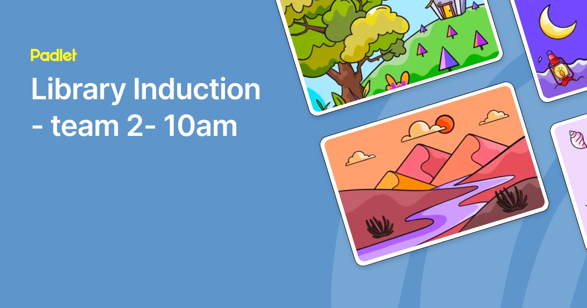 Library Induction - team 2