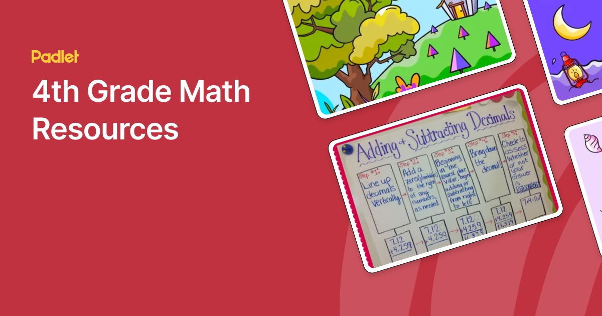 4th Grade Math Resources