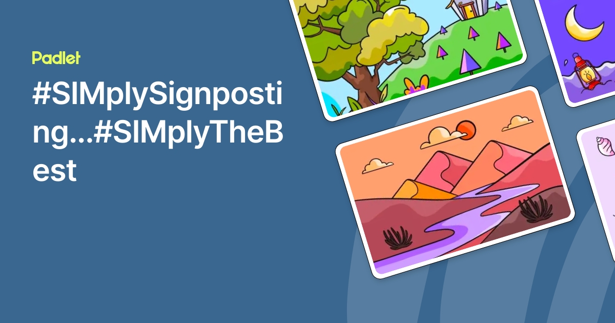 #SIMplySignposting...#SIMplyTheBest