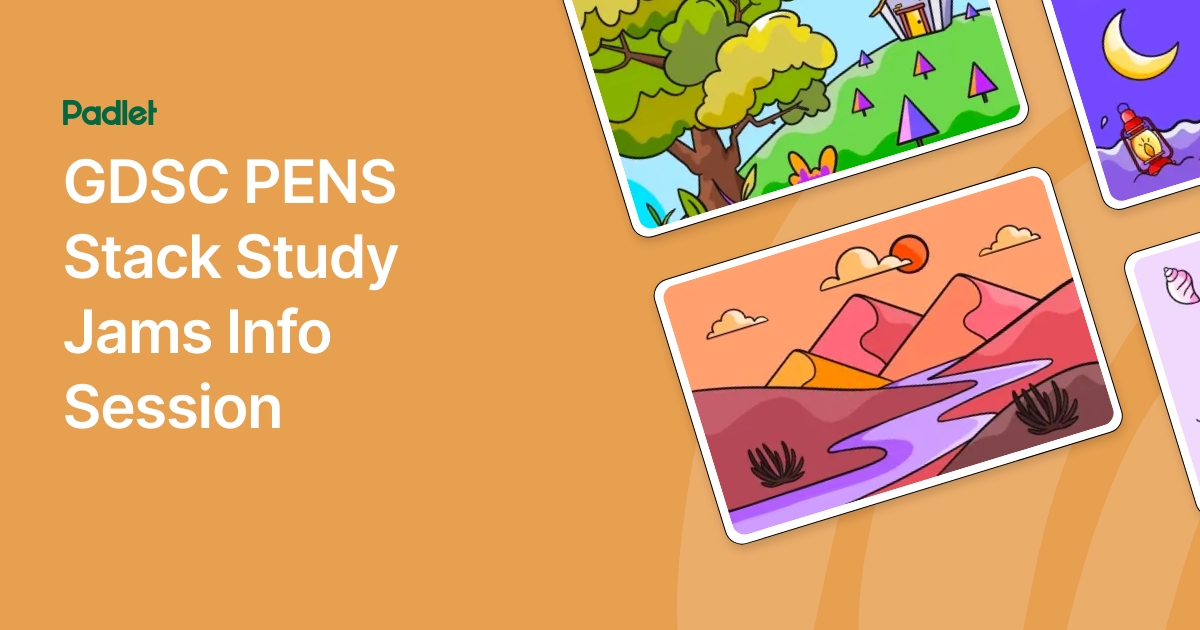 GDSC PENS Stack Study Jams Info Session