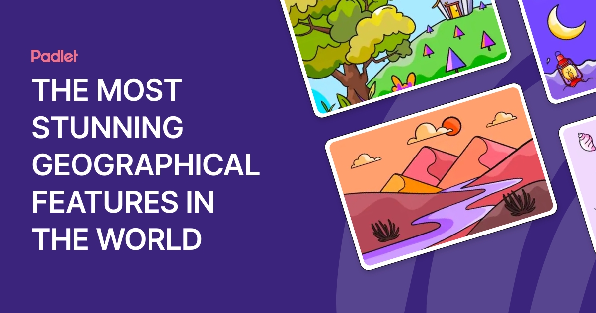 THE MOST STUNNING GEOGRAPHICAL FEATURES IN THE WORLD