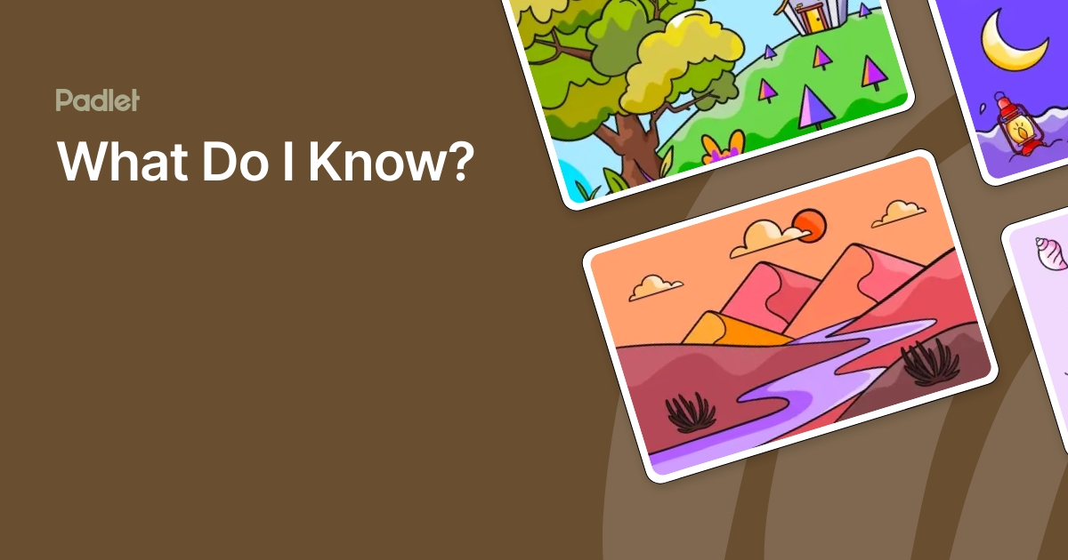 What Do I Know?