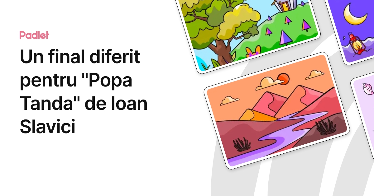 Un final diferit pentru "Popa Tanda" de Ioan Slavici