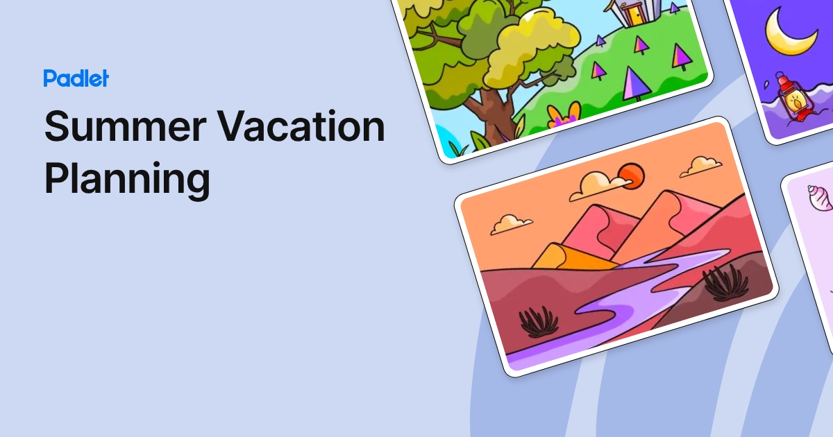 Summer Vacation Planning