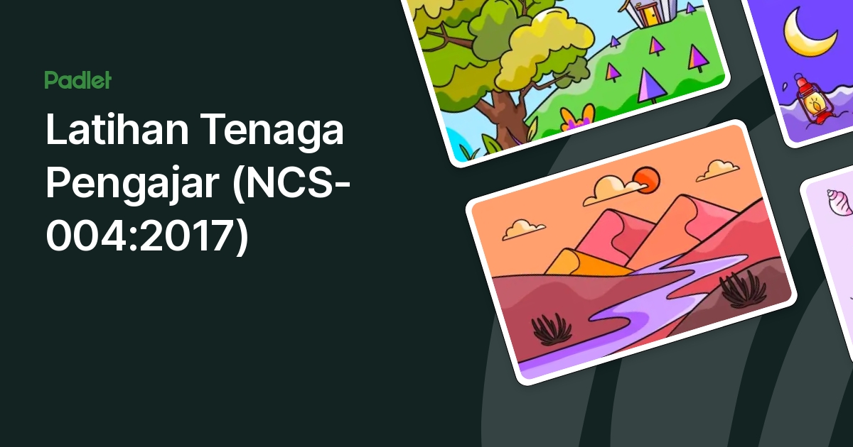 Latihan Tenaga Pengajar (NCS-004:2017)