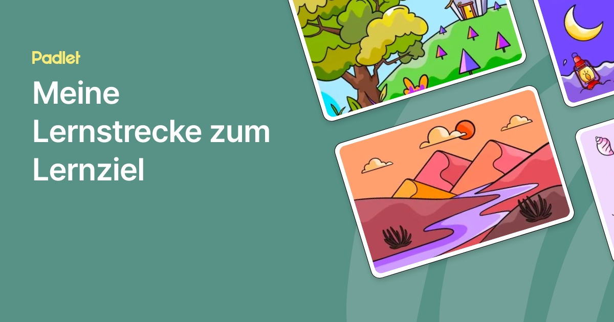 Meine Lernstrecke zum Lernziel