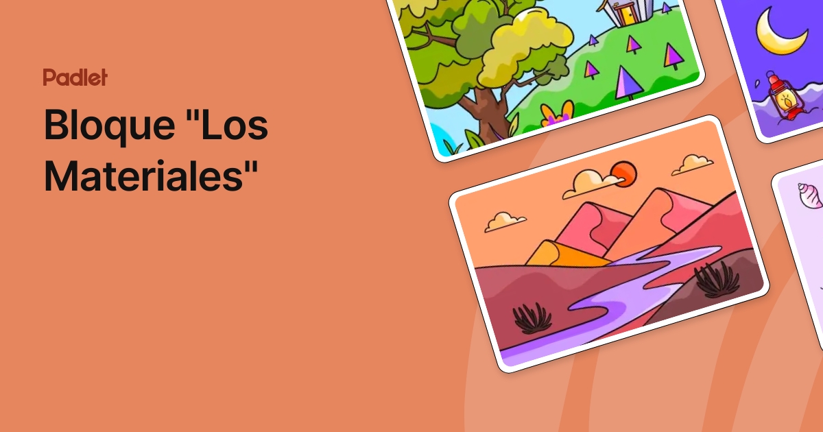 Bloque "Los Materiales"