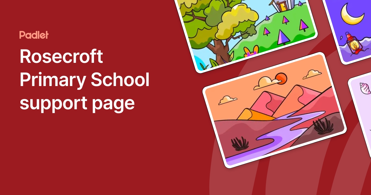 Rosecroft Primary School support page