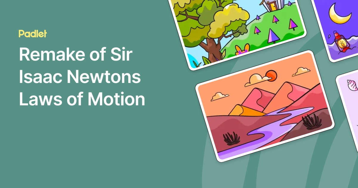 Remake of Sir Isaac Newtons Laws of Motion