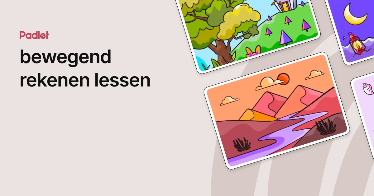 bewegend rekenen lessen