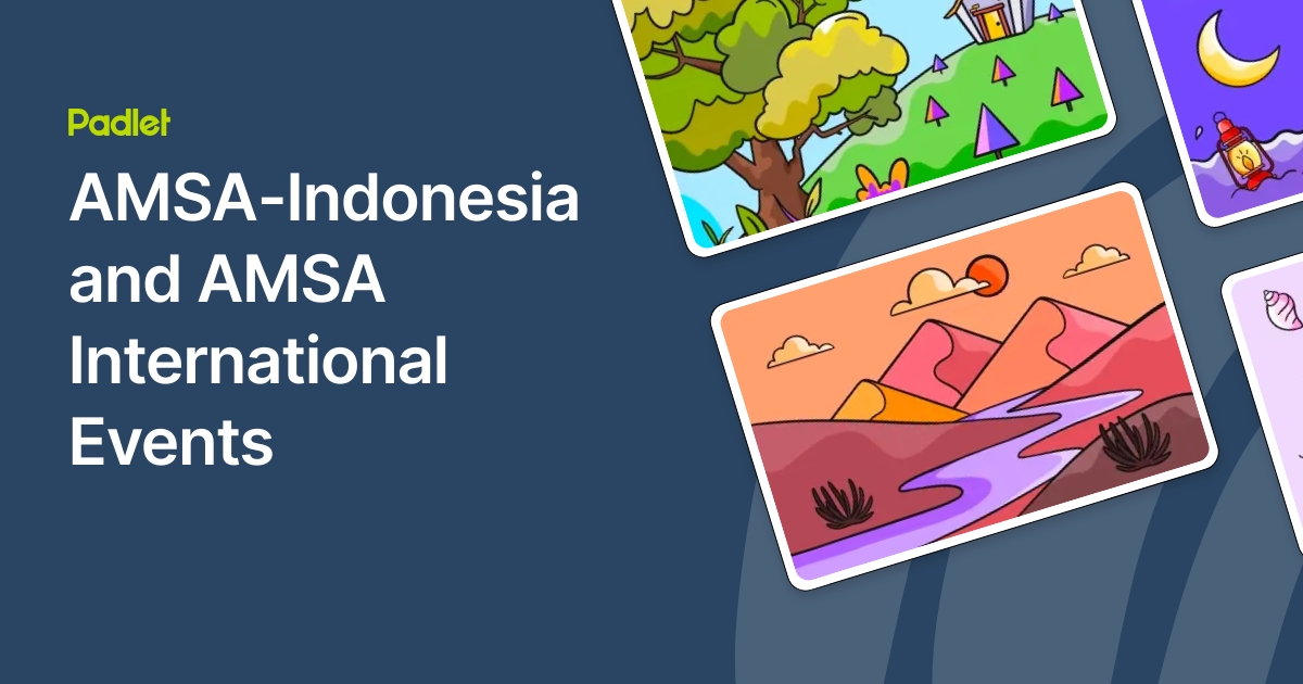 AMSA-Indonesia and AMSA International Events
