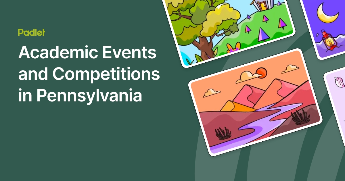 Academic Events and Competitions in Pennsylvania