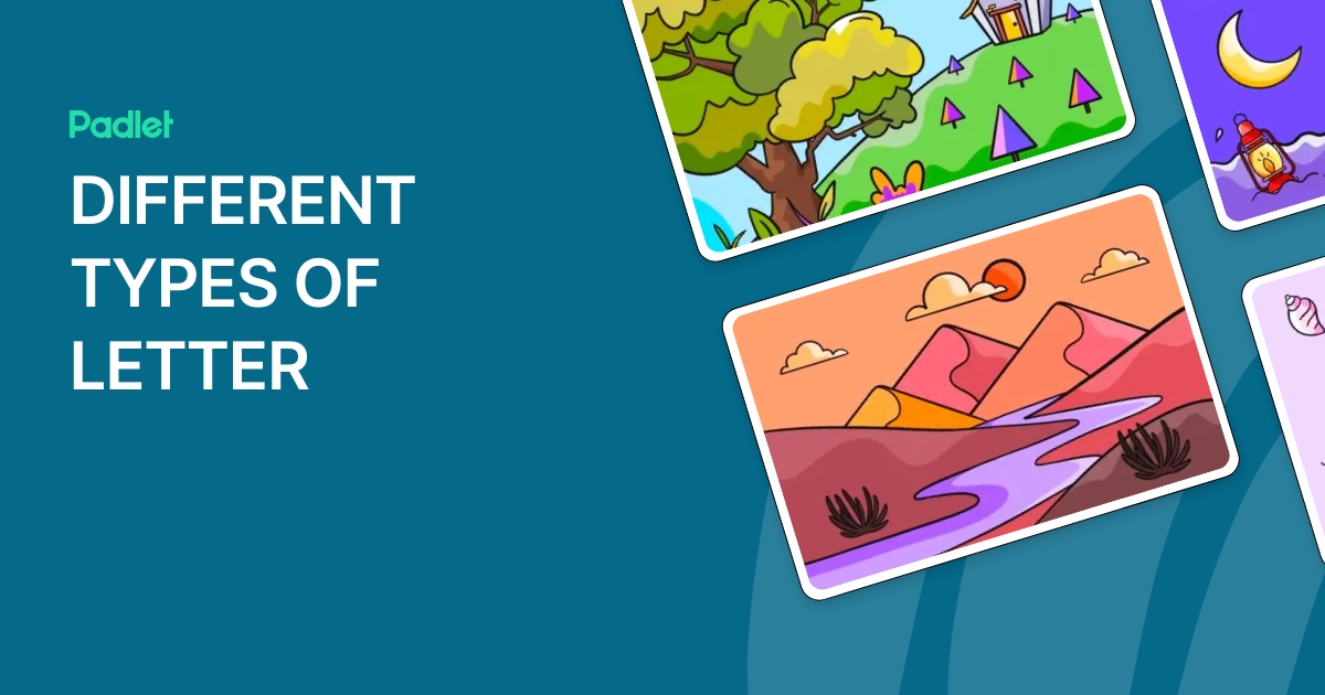 DIFFERENT TYPES OF LETTER