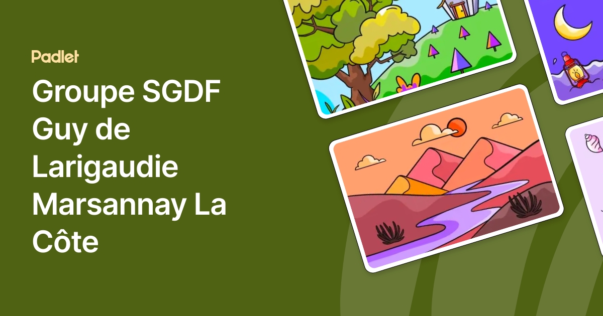 Groupe SGDF Guy de Larigaudie Marsannay La Côte